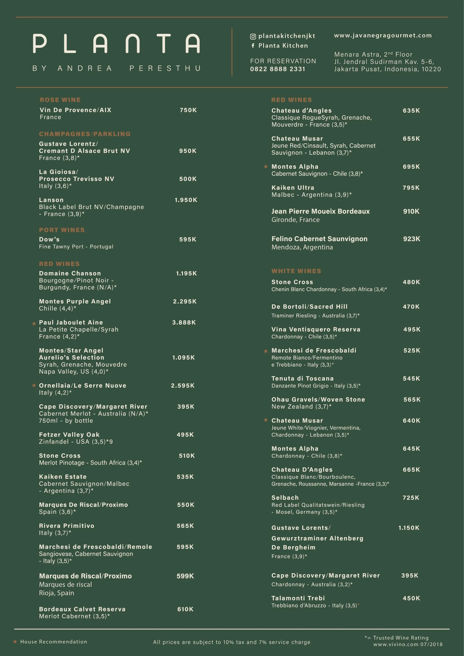 Planta Kitchen - Javanegra Gourmet